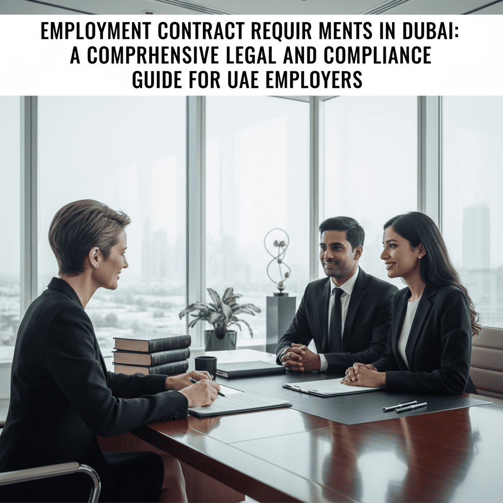 Employment Contract Requirements in Dubai: A Comprehensive Legal and ...